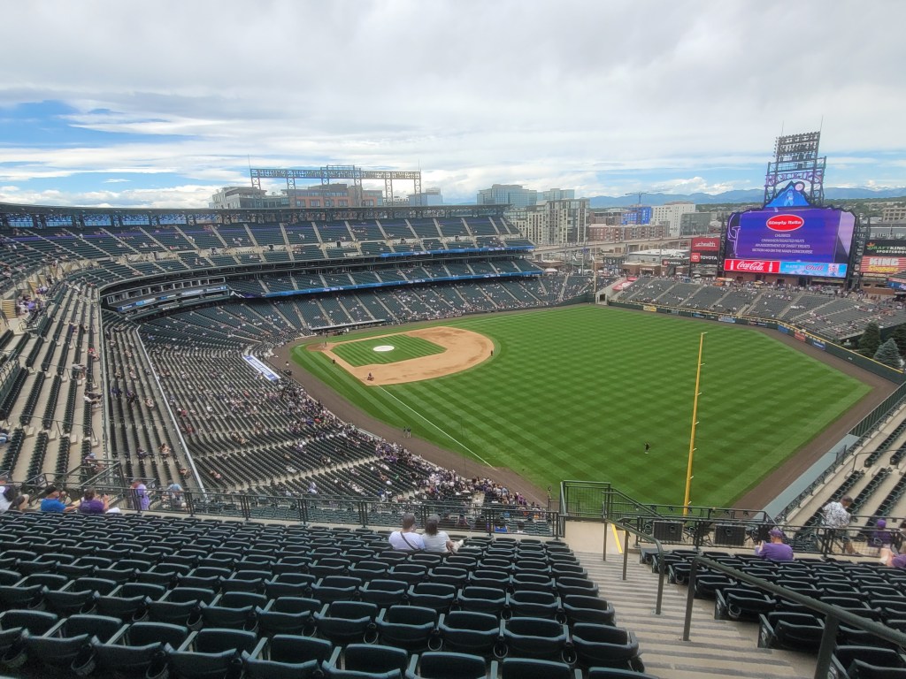 Colorado Rockies Seat Map