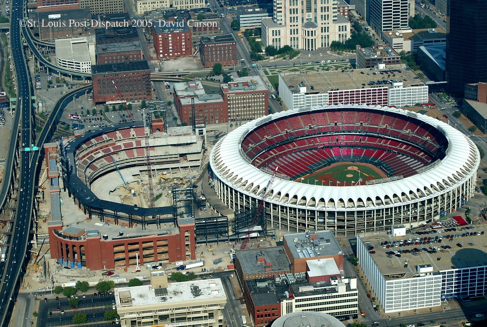 Old Busch Stadium Logo